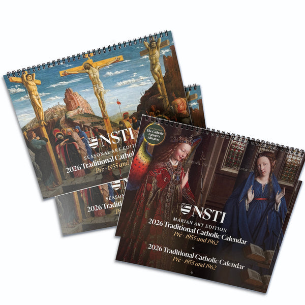 2026 Traditional Catholic Wall Calendar | pre-1955 & 1962 Feasts (4-Pa ...