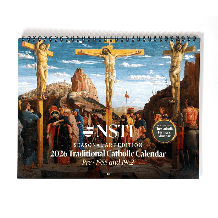 2026 Traditional Catholic Wall Calendar | pre-1955 & 1962 Feasts (Chri ...