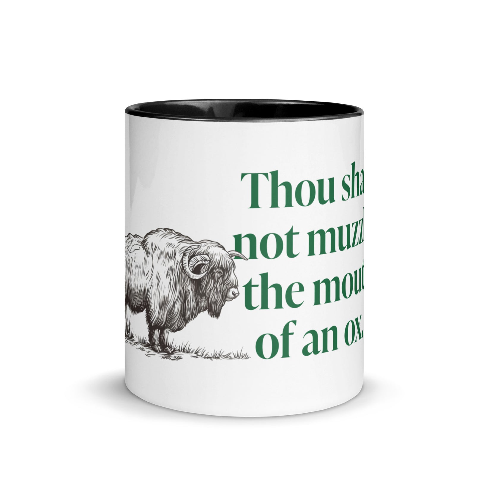 Muzzle an Ox Mug – Dr. Taylor Marshall